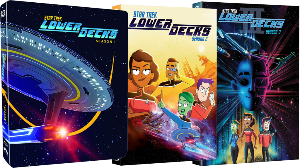 Star Trek: Lower Decks DVDs & Blu-Rays – theLogBook.com Store